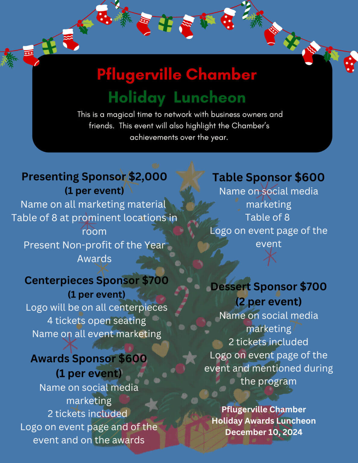 Holiday Luncheon - Pflugerville Chamber of Commerce